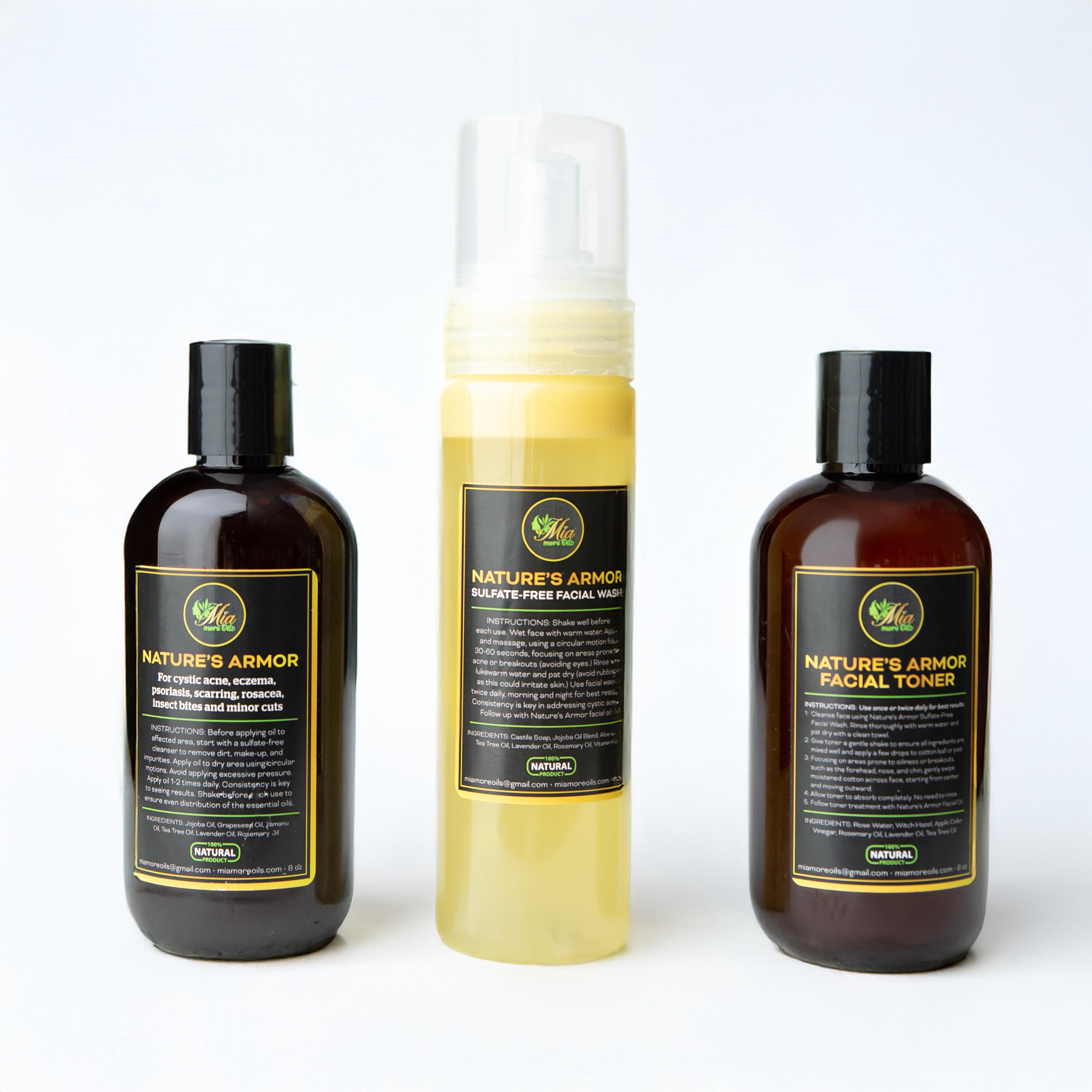 Nature’s Armor Kit – Complete Skincare Bundle for Healthy Skin – Mia ...